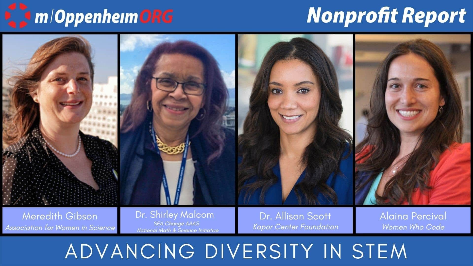 Advancing Diversity in STEM | Nonprofit Report - m/Oppenheim TV